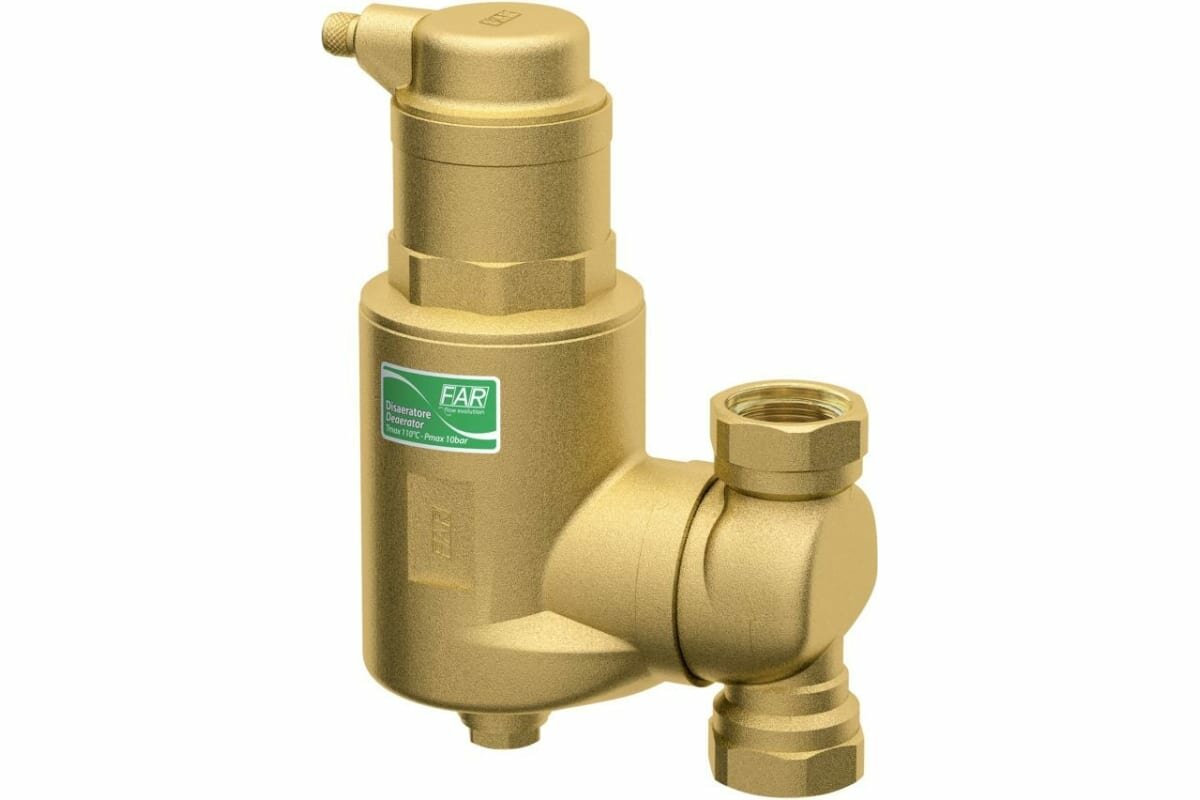 Far Деаэратор с поворотным соединением 1 1/4"(ВВ)