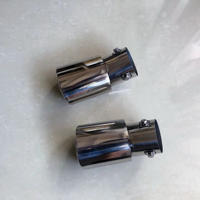 Глушитель выхлопной трубы для Mazda 6, Mazda 6, Gg, 2003, 2005, 2006, 2007, 2008, металлическая отделка, автомобильные аксессуары 2 Pcs