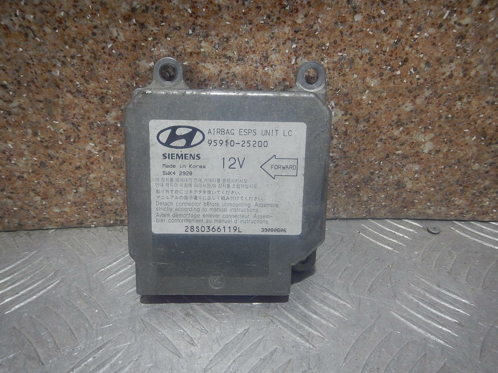 Б/У Блок управления AIR BAG, Hyundai (Хендэ)-ACCENT (00-) HYUNDAI ACCENT (00-12) Без повреждений 361180 Hyundai-KIA арт....