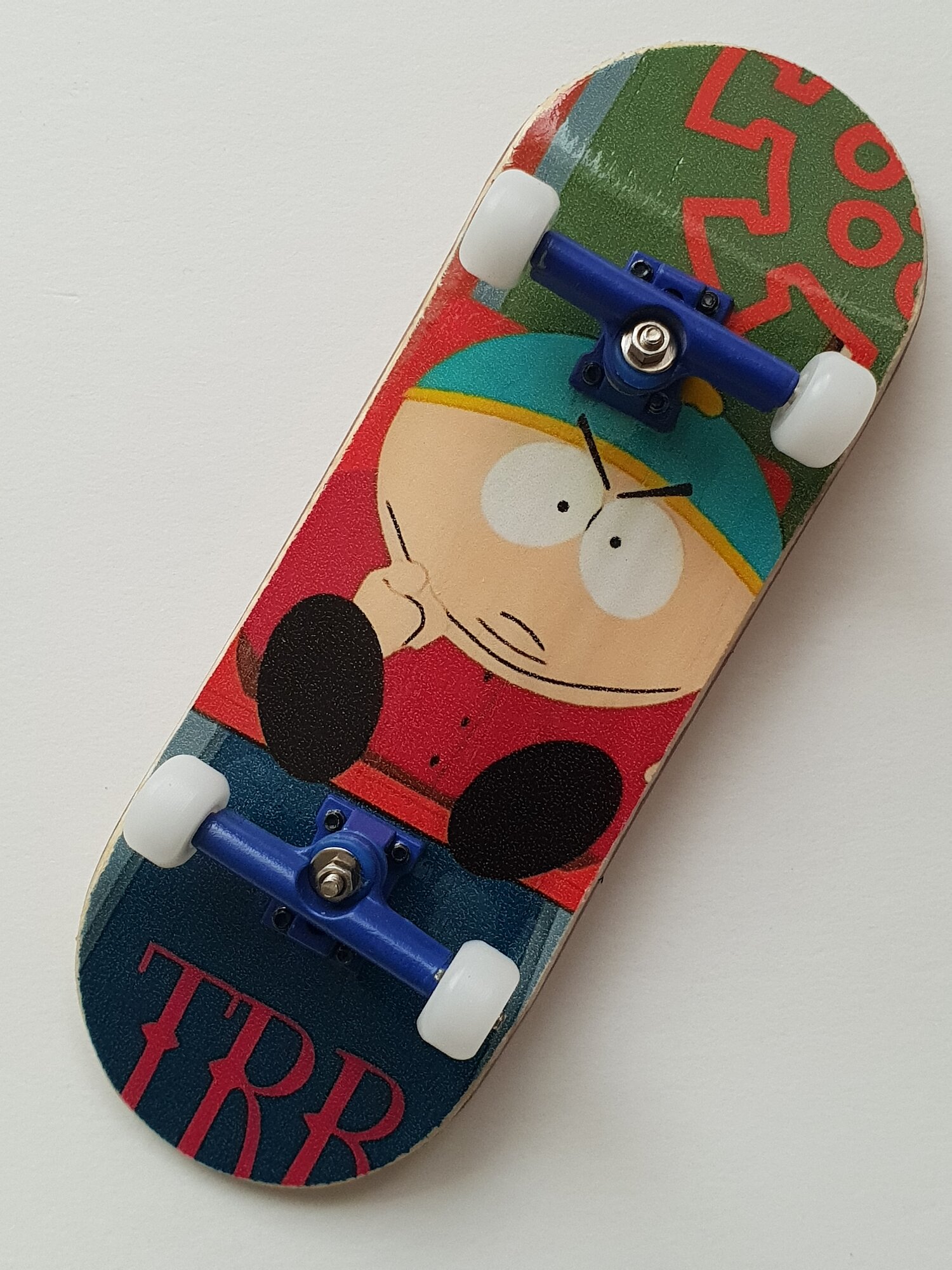 Фингерборд Турбо П11 32 мм, деревянный, Пальчиковый скейтборд