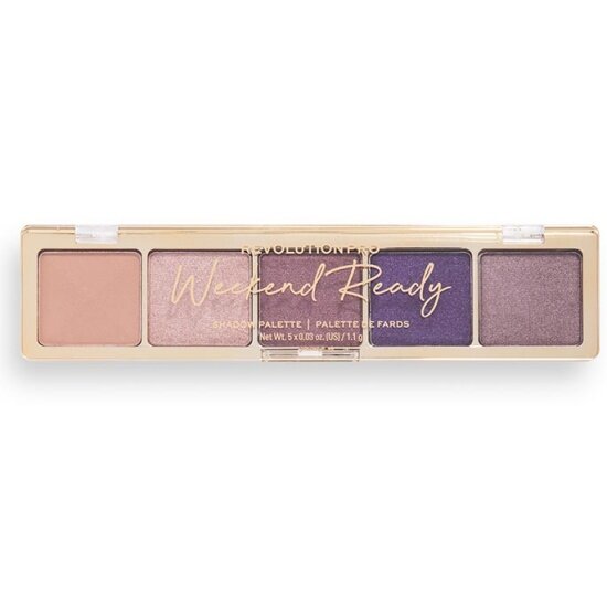 Тени для век Revolution Pro Glam Palette, Weekend Ready Purple, 5,5 г