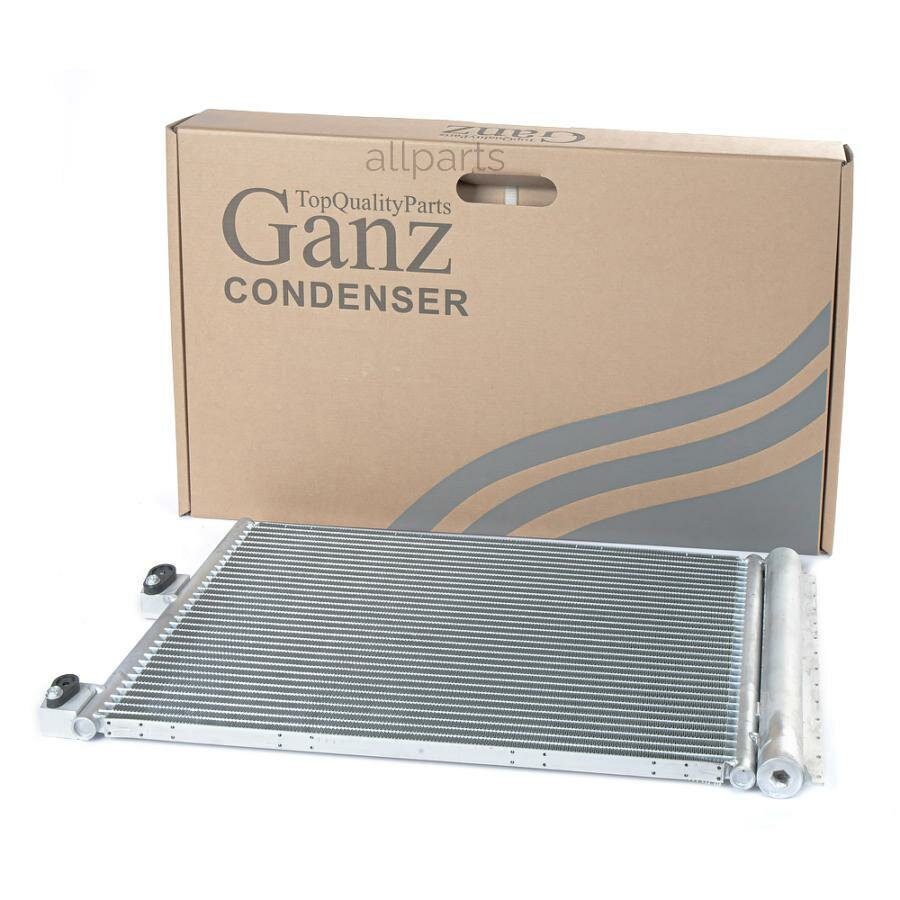 GANZ GIC06039 Радиатор кондиционера (с ресивером) для ВАЗ 2123 CHEVROLET NIVA (02-) GANZ GIC06039