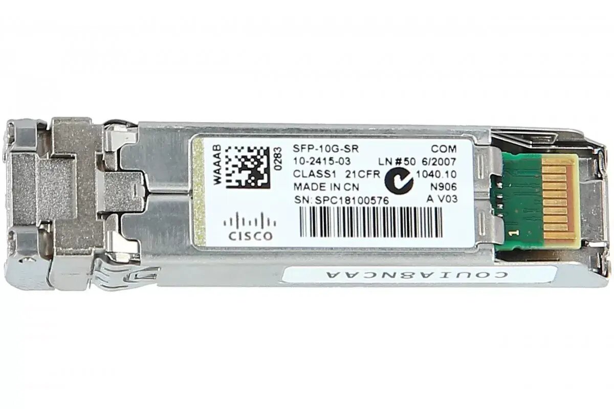 Трансивер Cisco 10GBase-SR SFP+ Transceiver Module Original SFP-10G-SR=