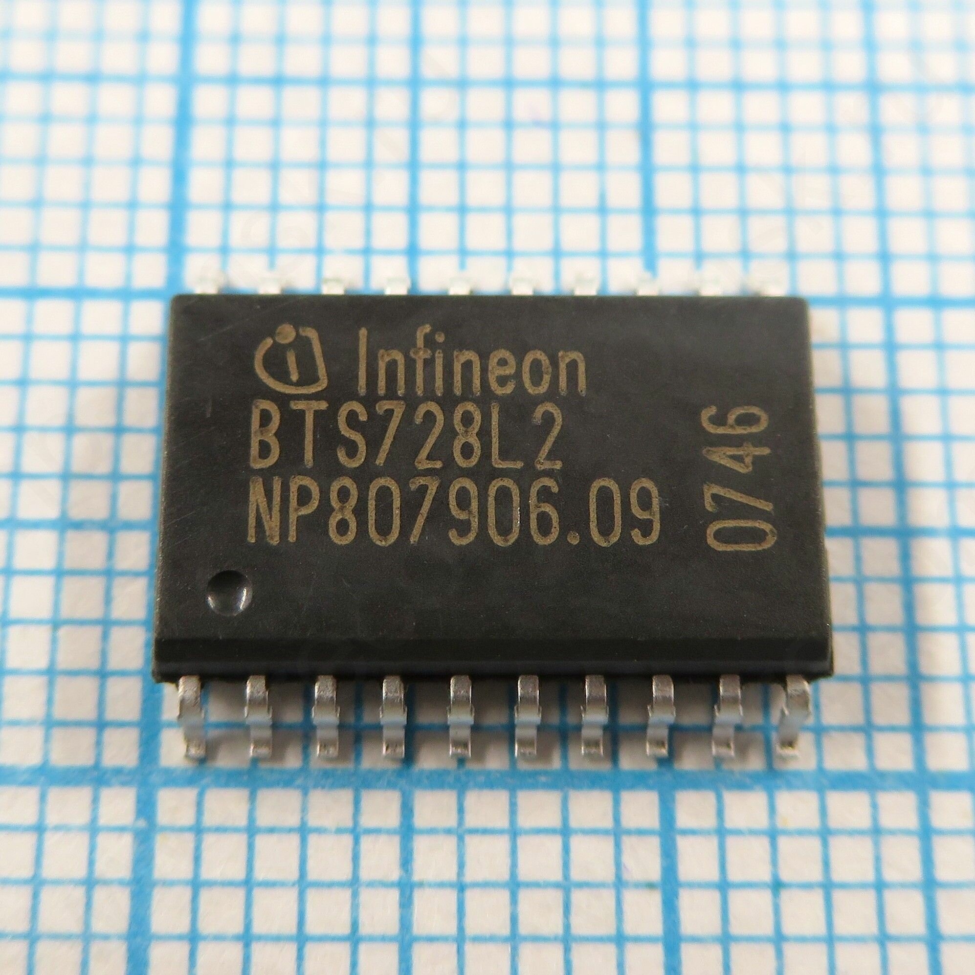 BTS728L2 - Микросхема используется в автомобильной электронике