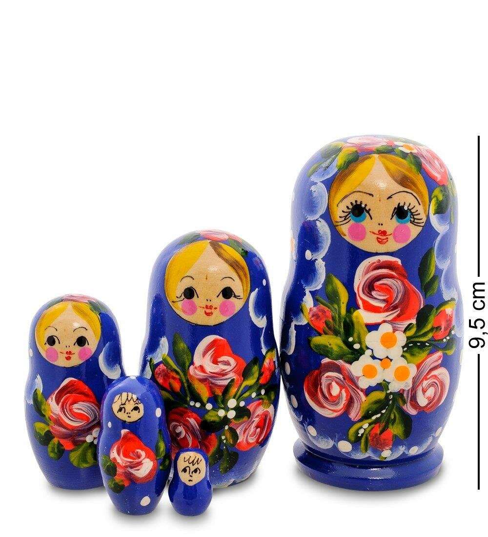 Матрешка 5м "Настюша" A2034880 Народные промыслы, Дерево липа, краски, лак