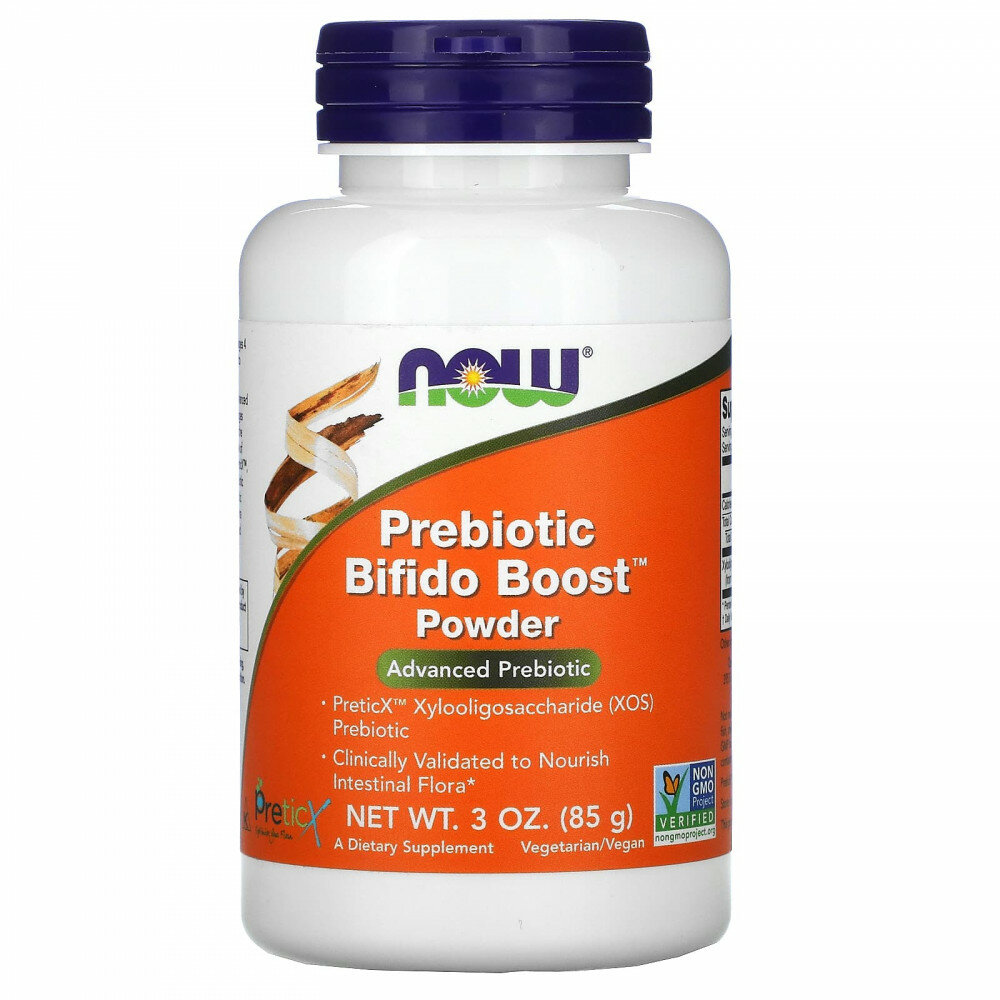NOW Foods, Prebiotic Bifido Boost™, порошок, 85 г (3 унции)