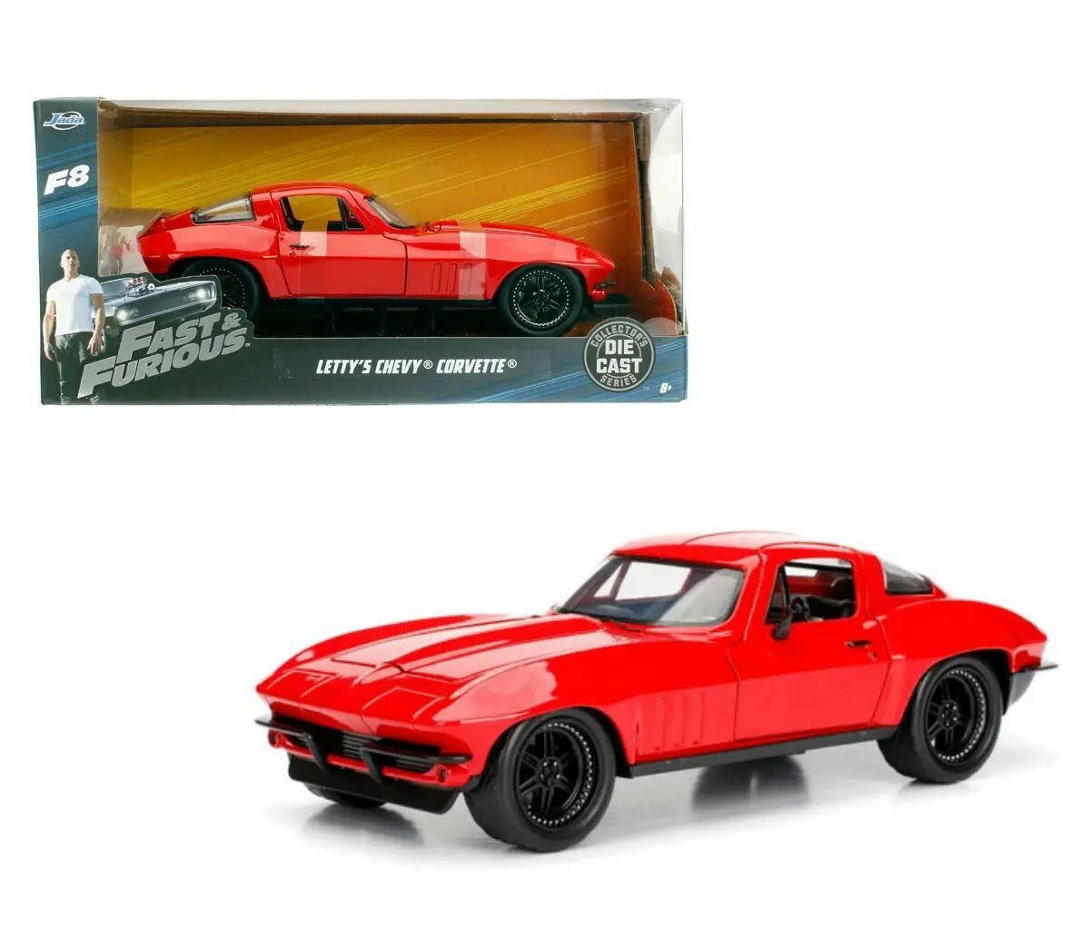 Машинка коллекционная Jada Toys 1:32 Letty Chevy Corvette -HJ