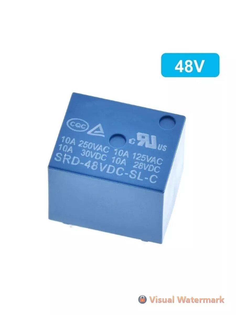 Реле SRD-03VDC-SL-C 48V