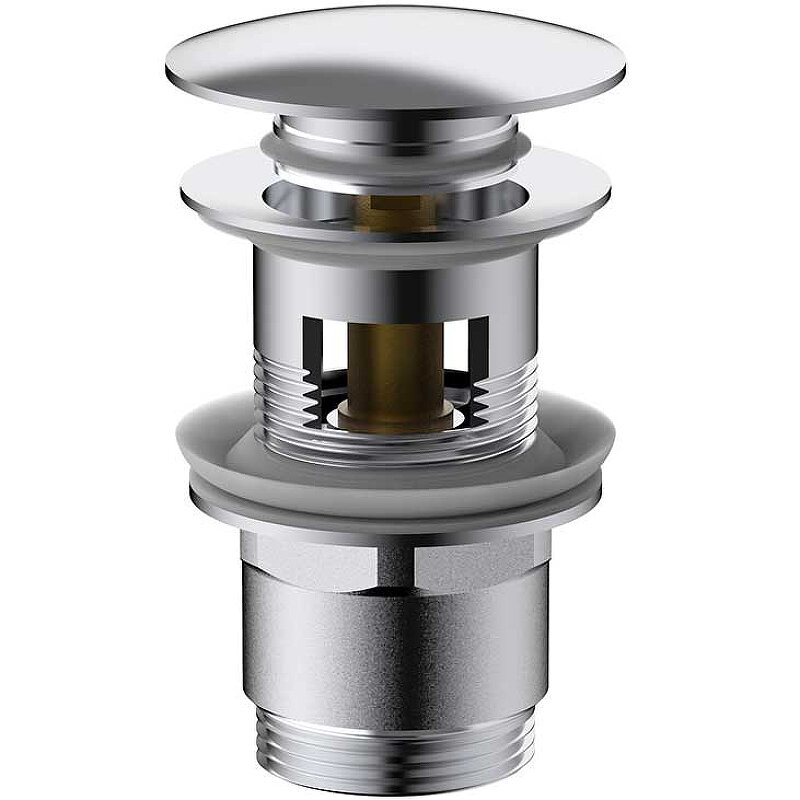 Донный клапан Vincea DPU-1B01CH click-clack Хром