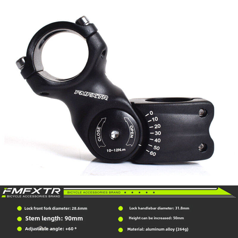 Дополнительные аксессуары для подъема горного велосипеда, угловой подъемник, усилитель кранов, руль регулируемый, стойка для руля (регулируемый вертикальный 31.8*90мм), совместимость 25.4/31.8