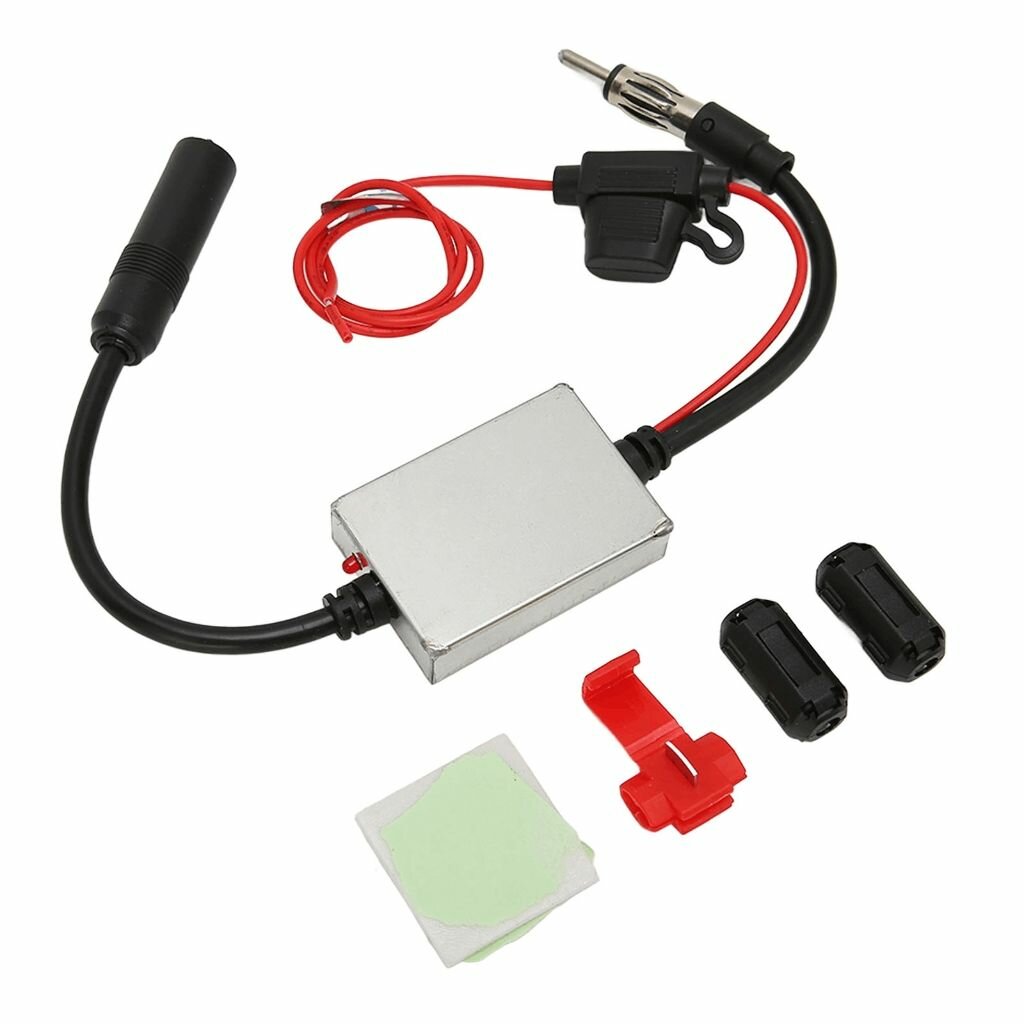 Автомобильный стабилизатор усилителя радиосигнала в металлическом корпусе от 12 до 24 В