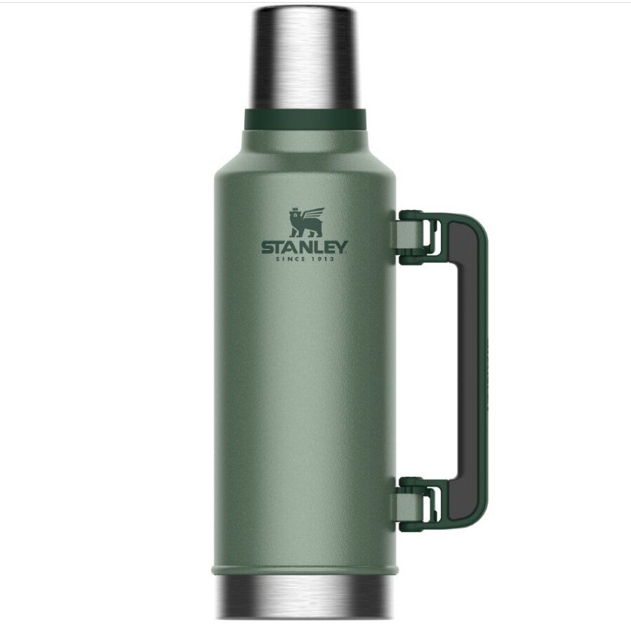 Термос STANLEY Classic 1,9L, тёмно-зелёный 10-11969-001