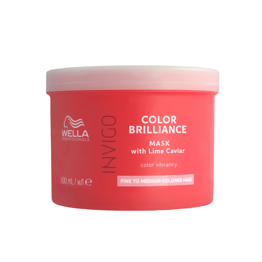 Wella Invigo Color Brilliance Mask - Маска для защиты цвета окрашенных нормальных и тонких волос 500 мл