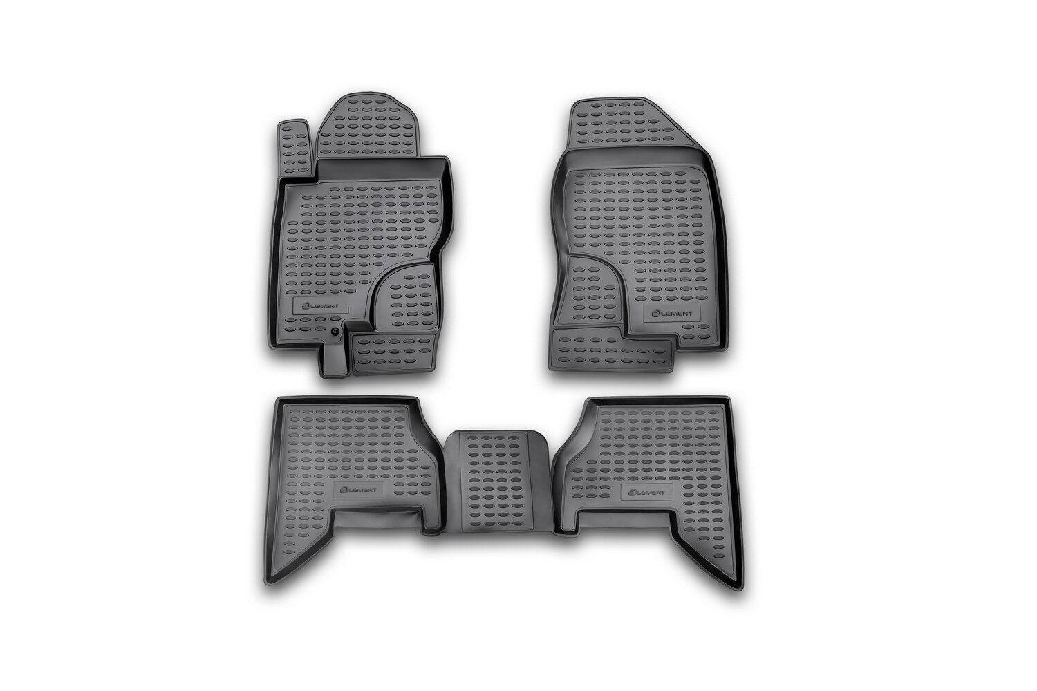 Коврики в салон для NISSAN Pathfinder 2005-2010, 4 шт. (полиуретан) NLC.36.10.210