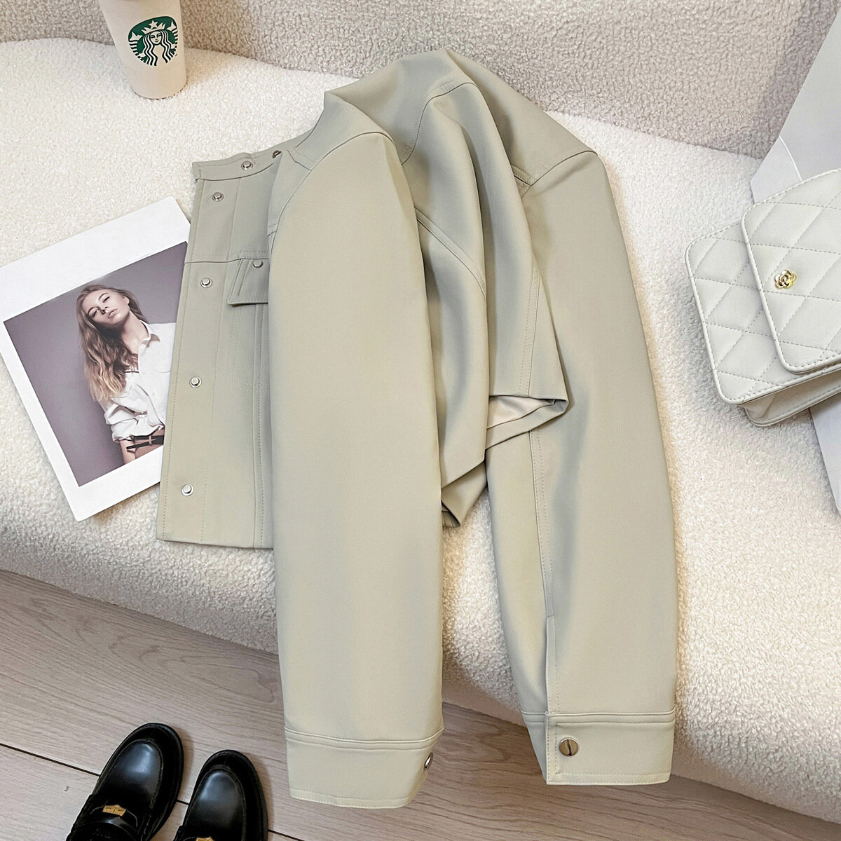 Куртка кожаная