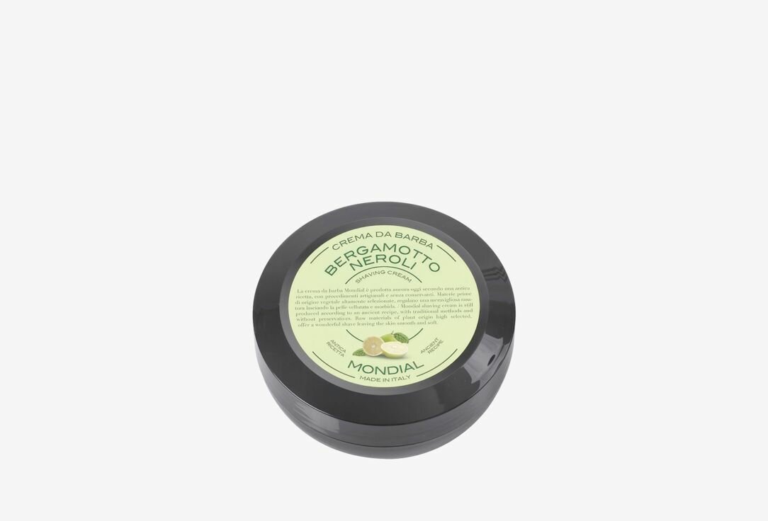Крем для бритья MONDIAL CREMA DA BARBA BERGAMOTTO NEROLI 75 мл