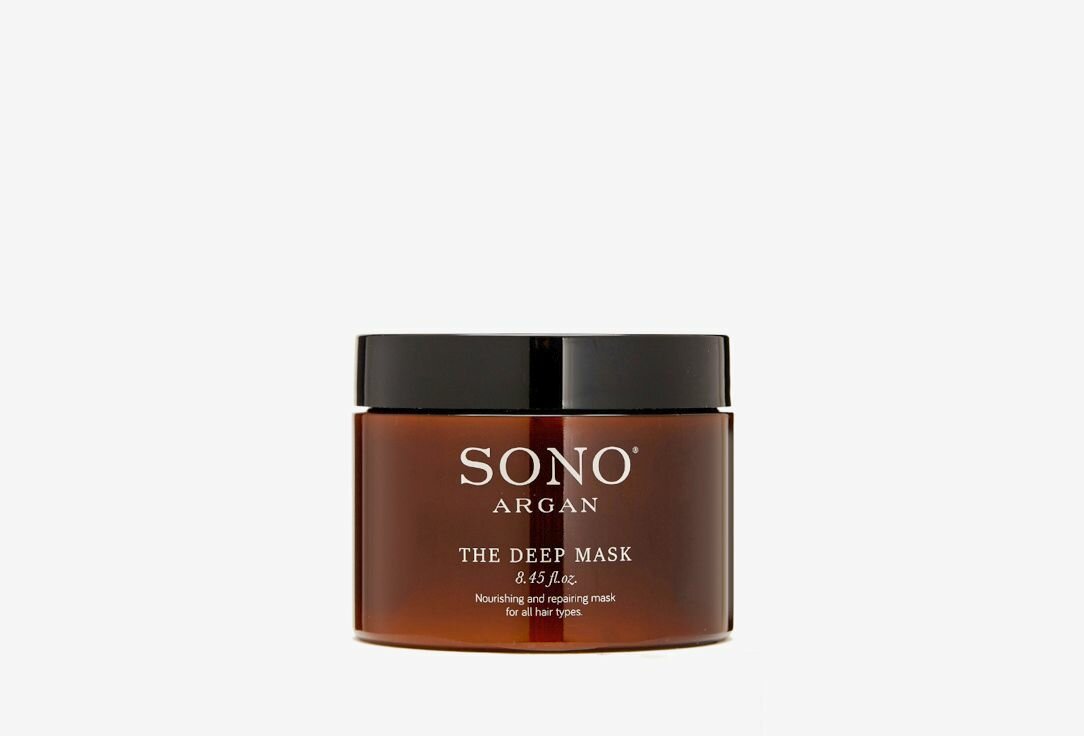 Маска для волос с аргановым маслом SONO ARGAN DEEP MASK 250 мл