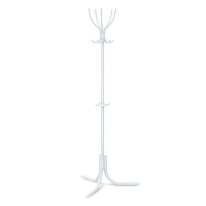 Вешалка напольная Nika ВК5-LM/МБ 65x179x65 см сталь цвет белый