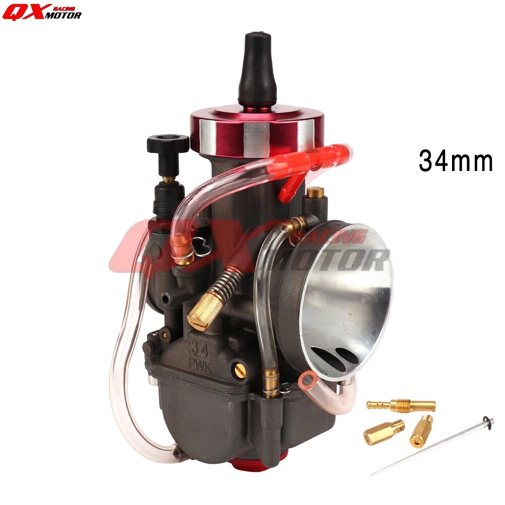 Мотоциклетный карбюратор PWK 28 30 32 34 мм Racing Carb с Power Jet Carburador для мопеда, скутера, велосипеда, квадроцикла, квадроцикла, картинга, детей
