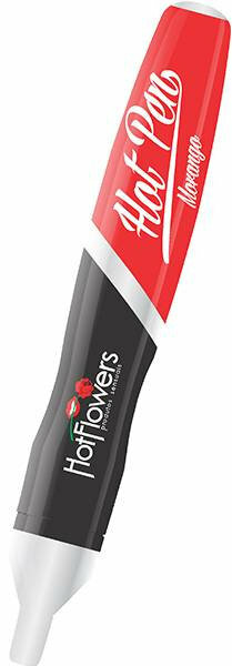 Ручка Hot Flowers Hot Pen, для рисования на коже, со вкусом клубники, 35г