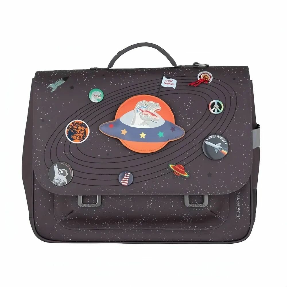 Модный портфель Jeune premier, легкий и простой, водонепроницаемый и легко чистится, мягкий ремешок заботится о детских плечах, MIDI 38*30*14.5CM, подходит для учеников начальной школы 6-12 лет