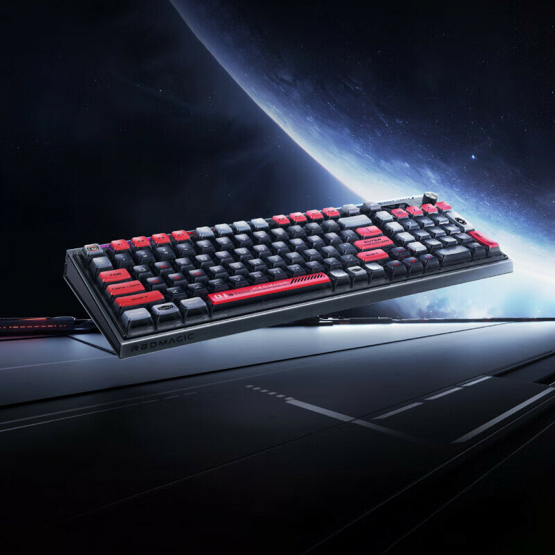 Механическая клавиатура Nubia Red Magic Gaming Mechanical Keyboard 1S, черная, трехрежимная
