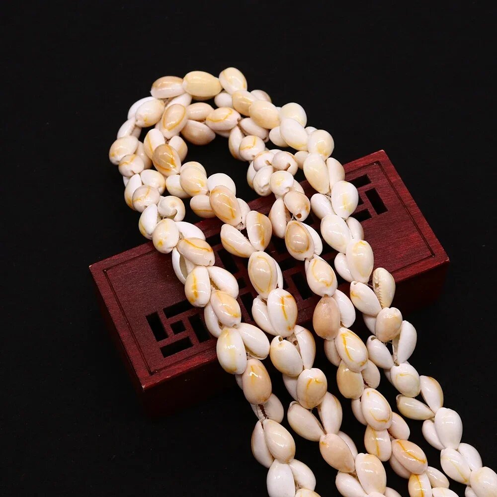 Ювелирные аксессуары «сделай сам», бусины из натуральной ракушки, раковины, каури, песчаный пляж, бусины для изготовления ювелирных изделий, серьги, браслет, ожерелье Белый, C