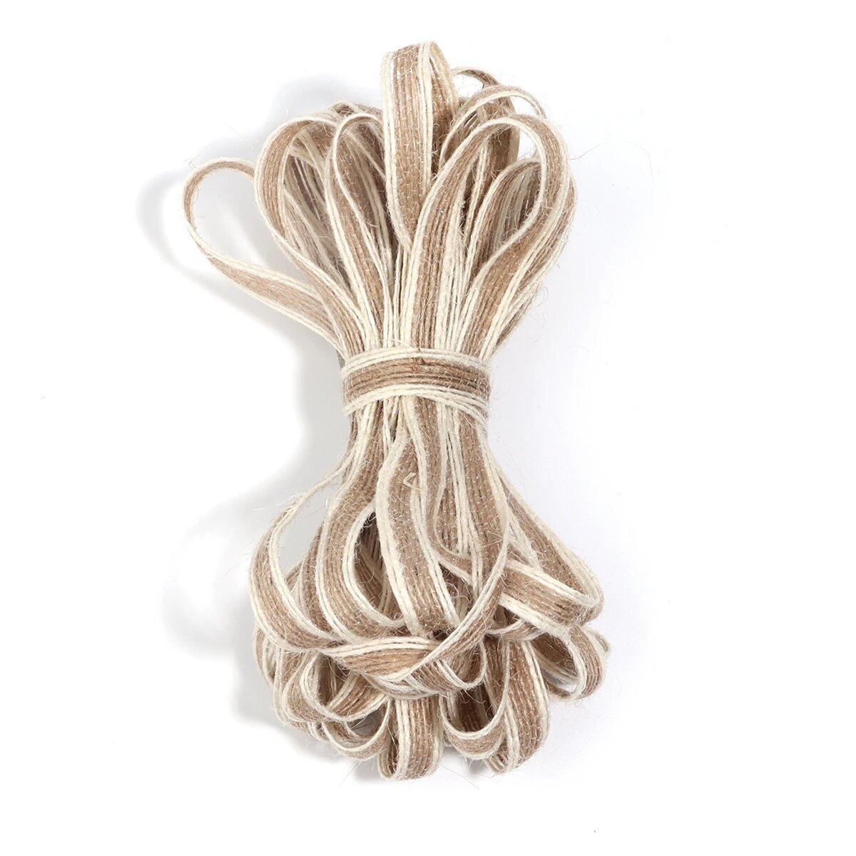 Льняная лента для макраме filluck 5/10 м 1cm(10M)