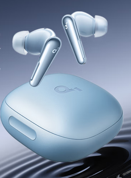 Беспроводные наушники SoundCore Liberty 4 Pro Noise-Cancelling Cabin 3rd Generation In-Ear Bluetooth Headphones, цвет Blue