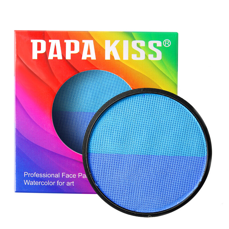 Пигмент для покраски тела "Хэллоуин", двухцветный, королевский синий и озерно-голубой