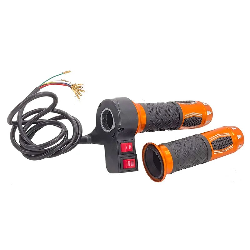 Руль Citycoco Throttle Handle 60V Оранжевый, F