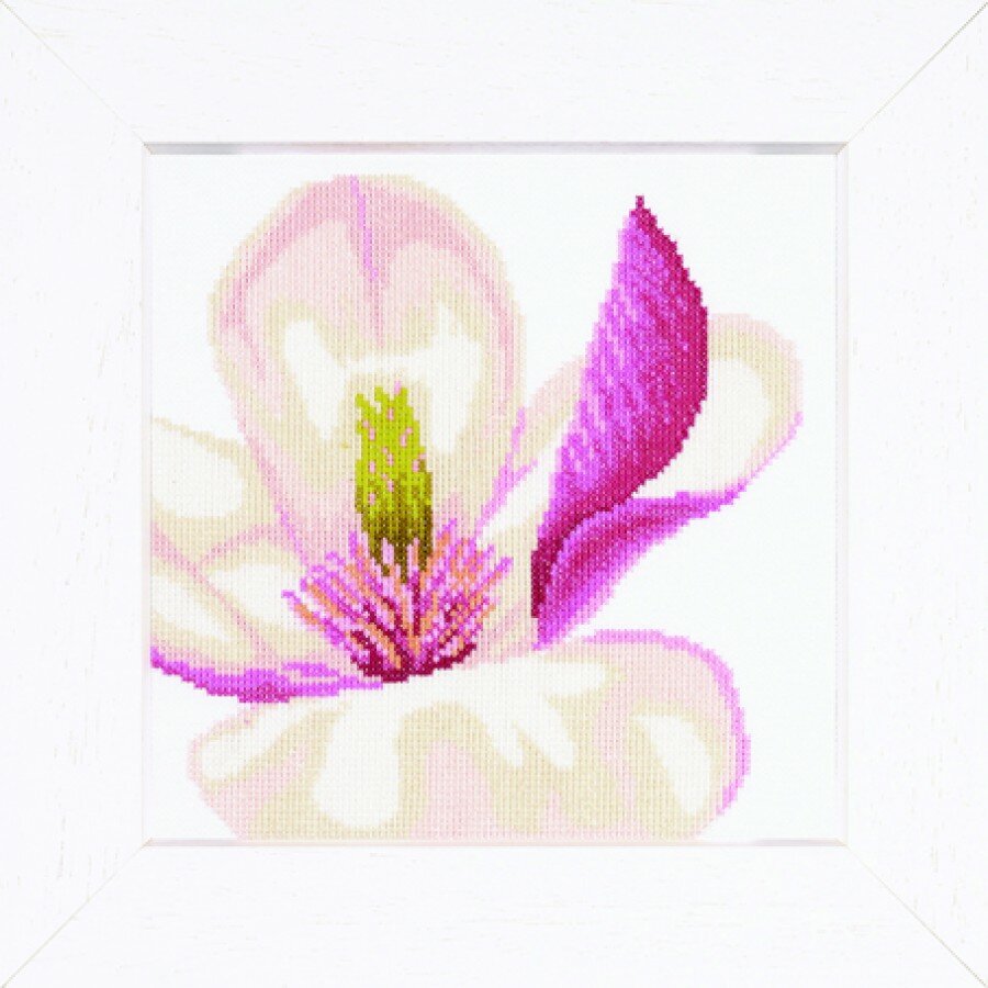 Набор для вышивания Magnolia Flower LANARTE (арт.35110A) 20 x 20 см LANARTE PN-0008305