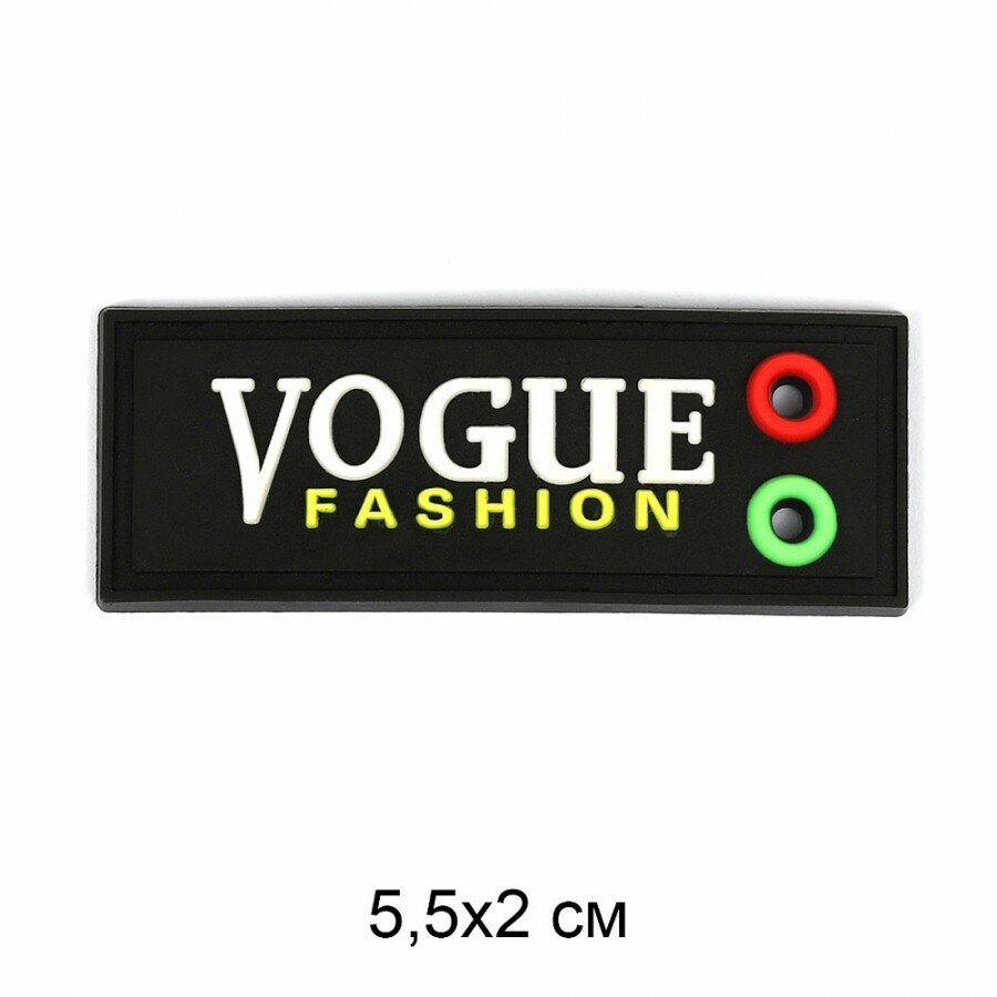 Аппликации пришивные TBY.2344 Fashion 5,5х2см уп.20шт