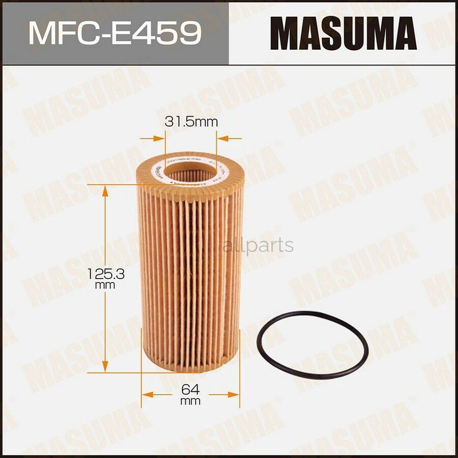 MASUMA MFC-E459 фильтр масляный!\ Audi A4/A6/A7/Q7 3.0D 14>