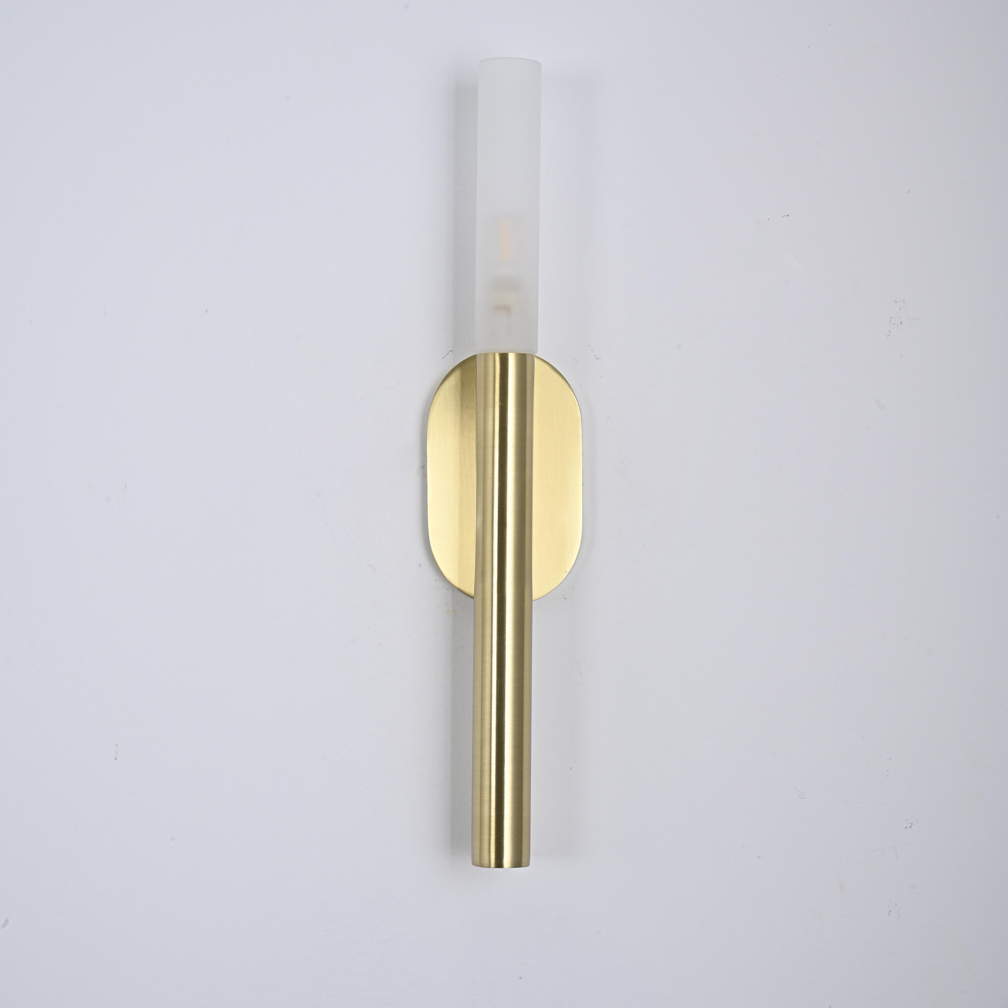 Бра Rousseau Small Bath Sconce Brass — фото 1