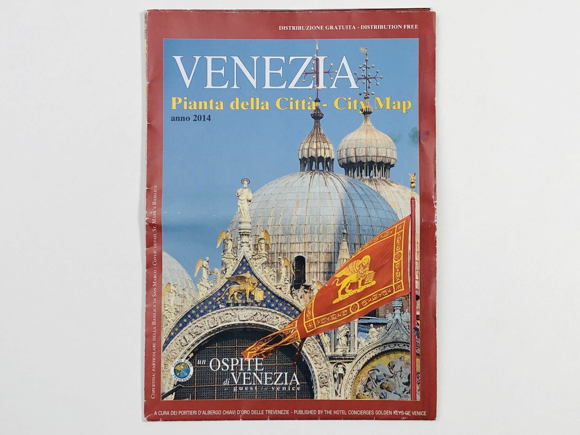 Venezia. Pianta della Citta - City Map (Венеция. План города. Карта города)