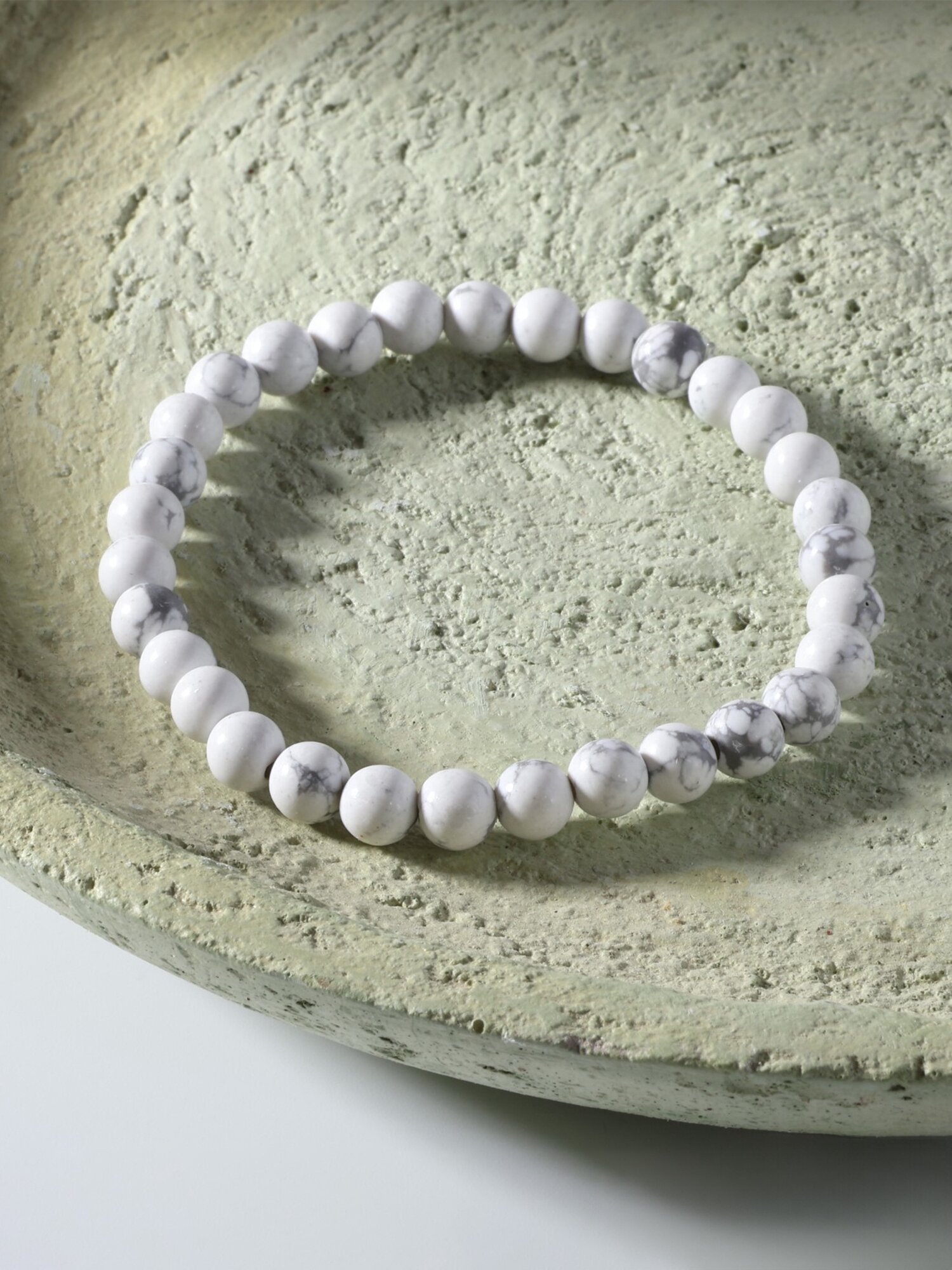 Браслет-нить, искусственный камень