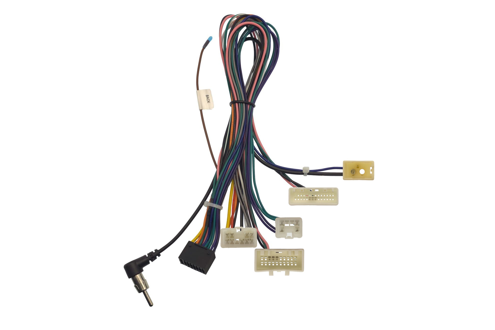 Комплект проводки Toyota 1989 - 2022 400мм для установки Android магнитолы / Wide Media