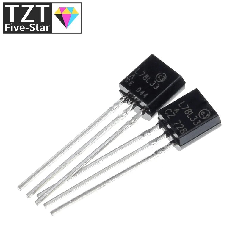 Модули регулирования напряжения TZT 10/30 шт. L78L33ACZ 78L33 10PCS