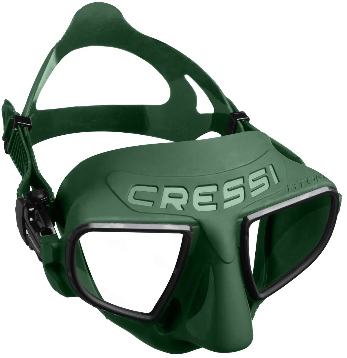 Cressi Atom маска для дайвинга Green