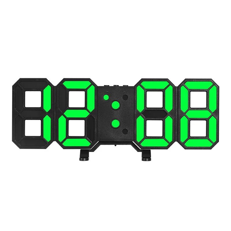 3D светодиодные часы