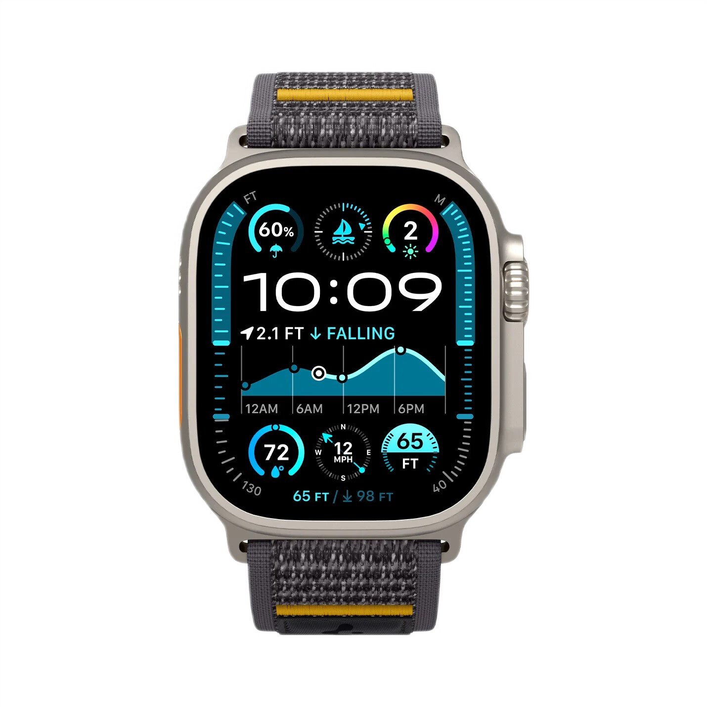 Ремешок Spigen Athlex Air для Apple Watch 44/45/46/49mm Grey