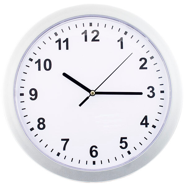 Настенные часы белые тайник, "Сейф-заначка", арабские цифры, кварцевые