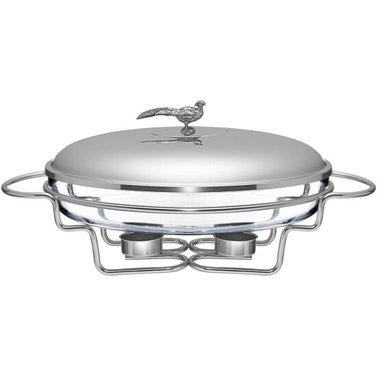 Мармит Lefard "Охота" со стеклянной формой для запекания, 3 л