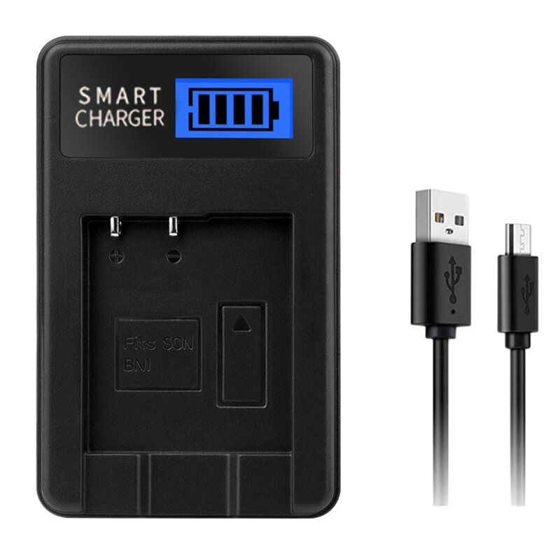 Аккумулятор камеры NPBN1 ЖК-USB-Зарядное Устройство для камер Cyber-shot DSCT110, DSCT99, DSCTF1, DSCTX30 Портативное и удобное