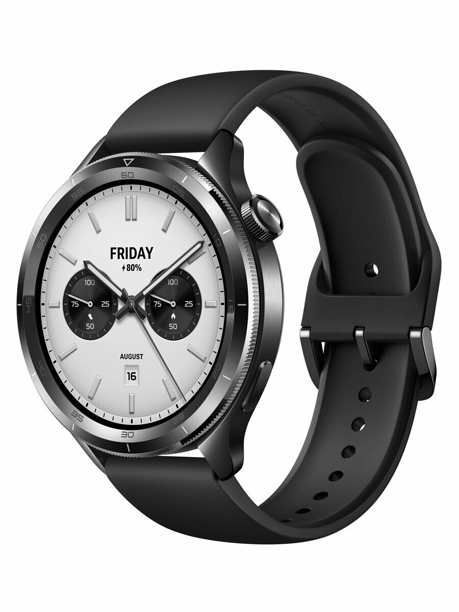 Смарт-часы Mi Mijia Watch S4 (M2425W1) Black, AMOLED экран, 1.43", Bluetooth 5.3