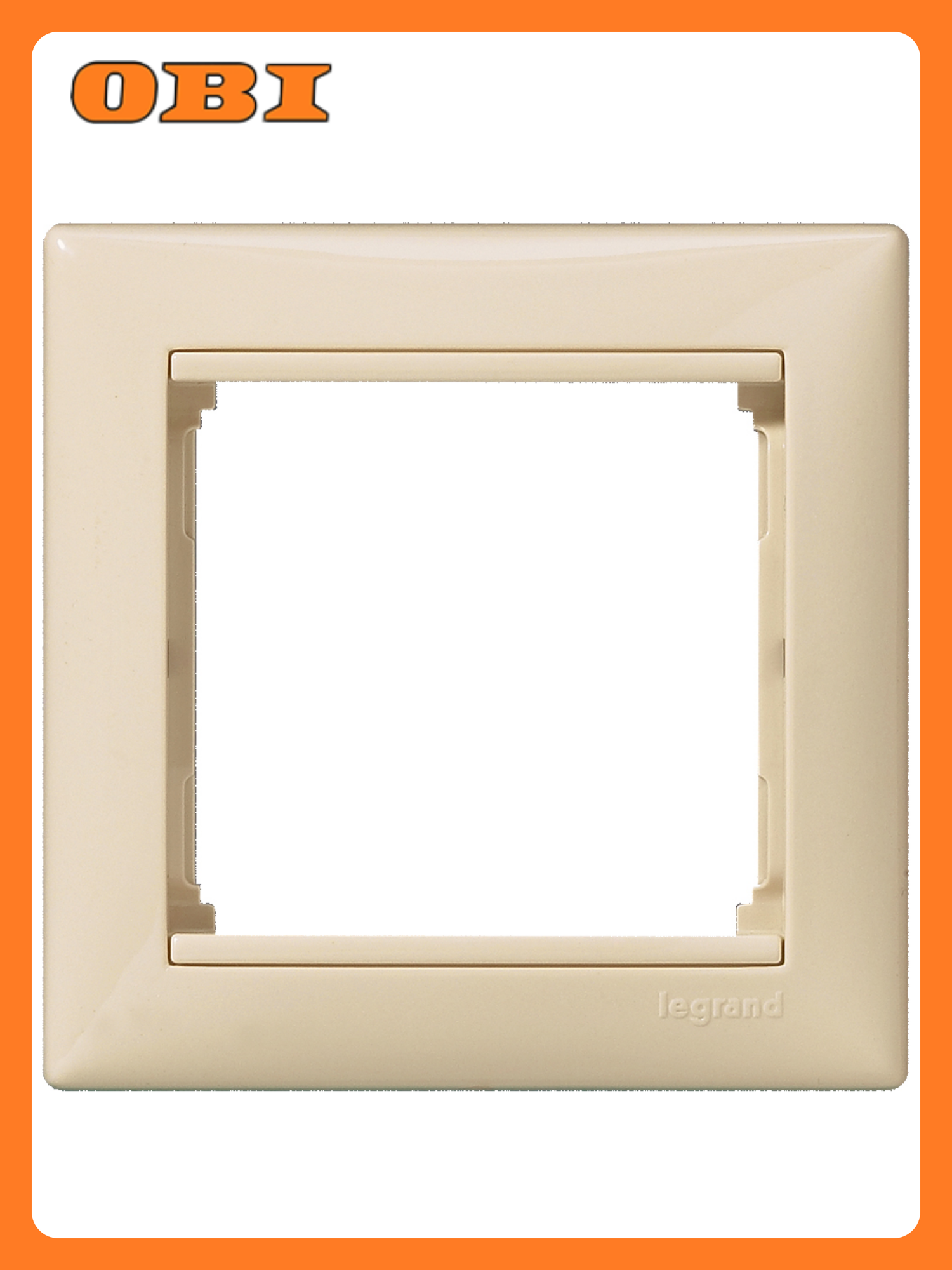Рамка Legrand Valena, бежевый, пластик, IP20, скрытый монтаж