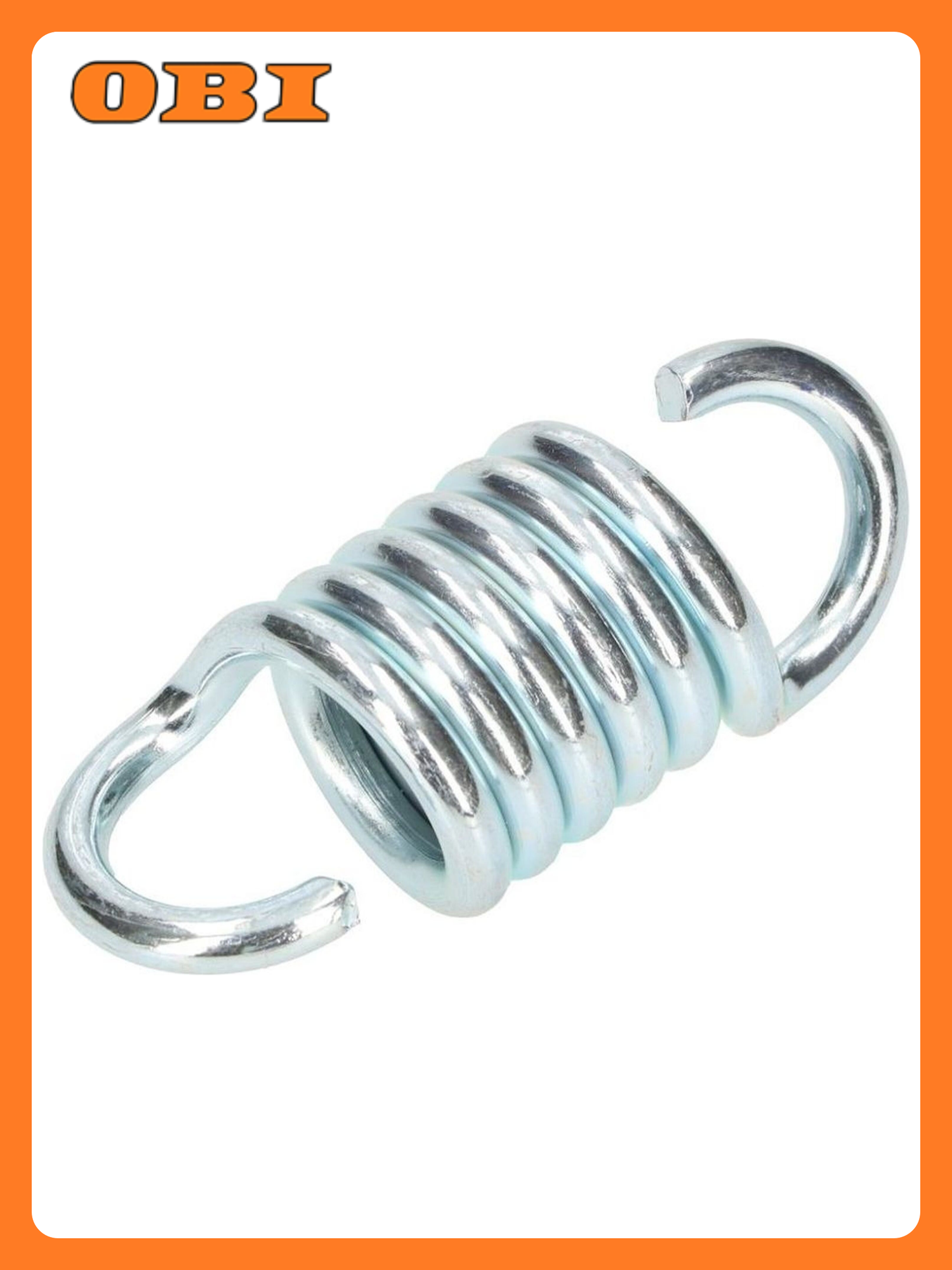 Подвес пружинный, для качелей, сталь, 250кг, серебристый, 1 шт