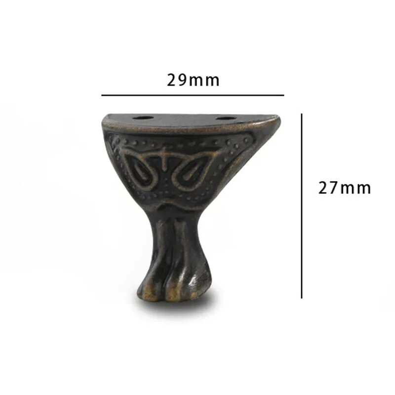 Латунные ножки для шкатулок 8 шт. 8Pcs Bronze