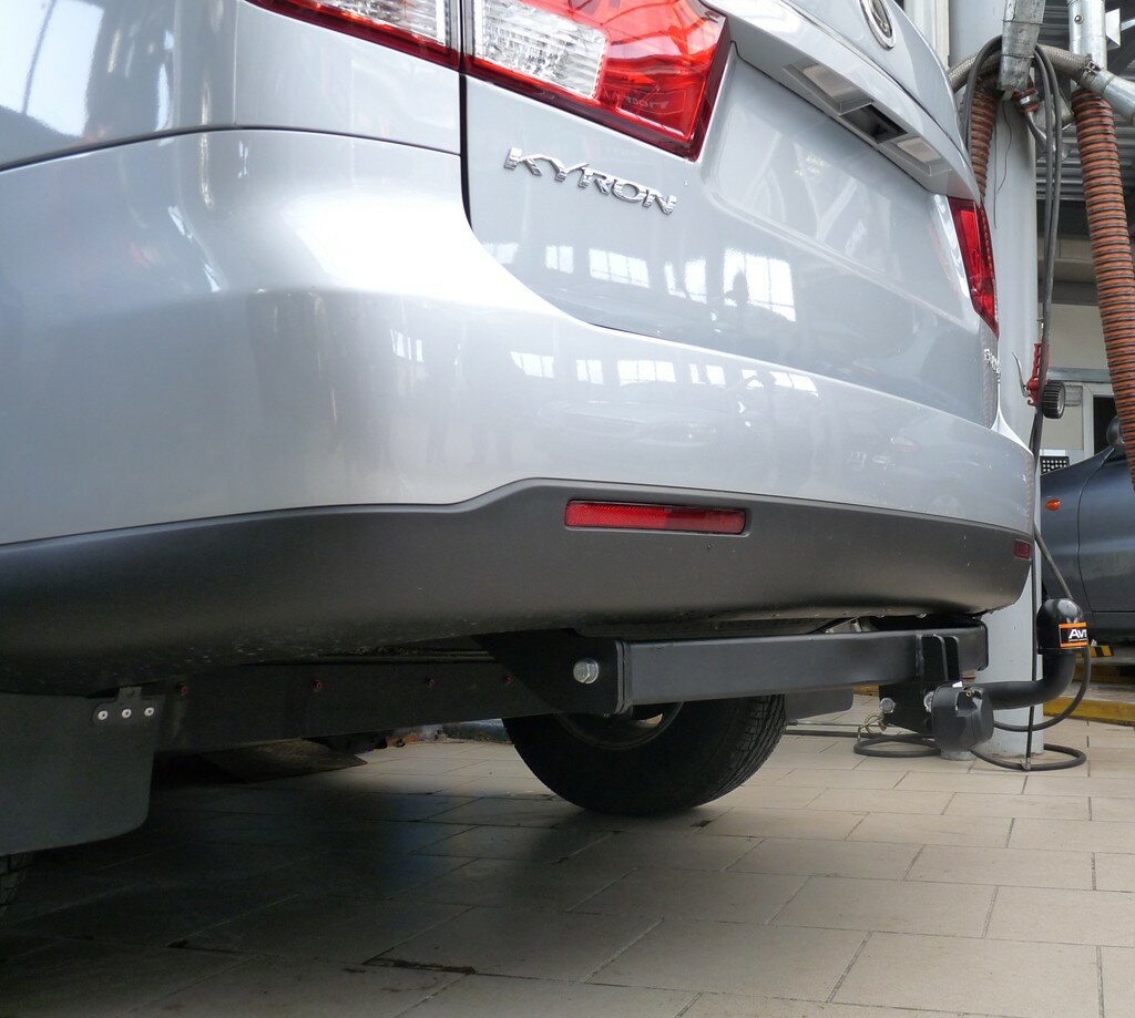 Фаркоп для SsangYong Kyron 2005-2016, Rexton 2002-2006 Тип шара: A. Нагрузки: 2000/100 кг, SY 005